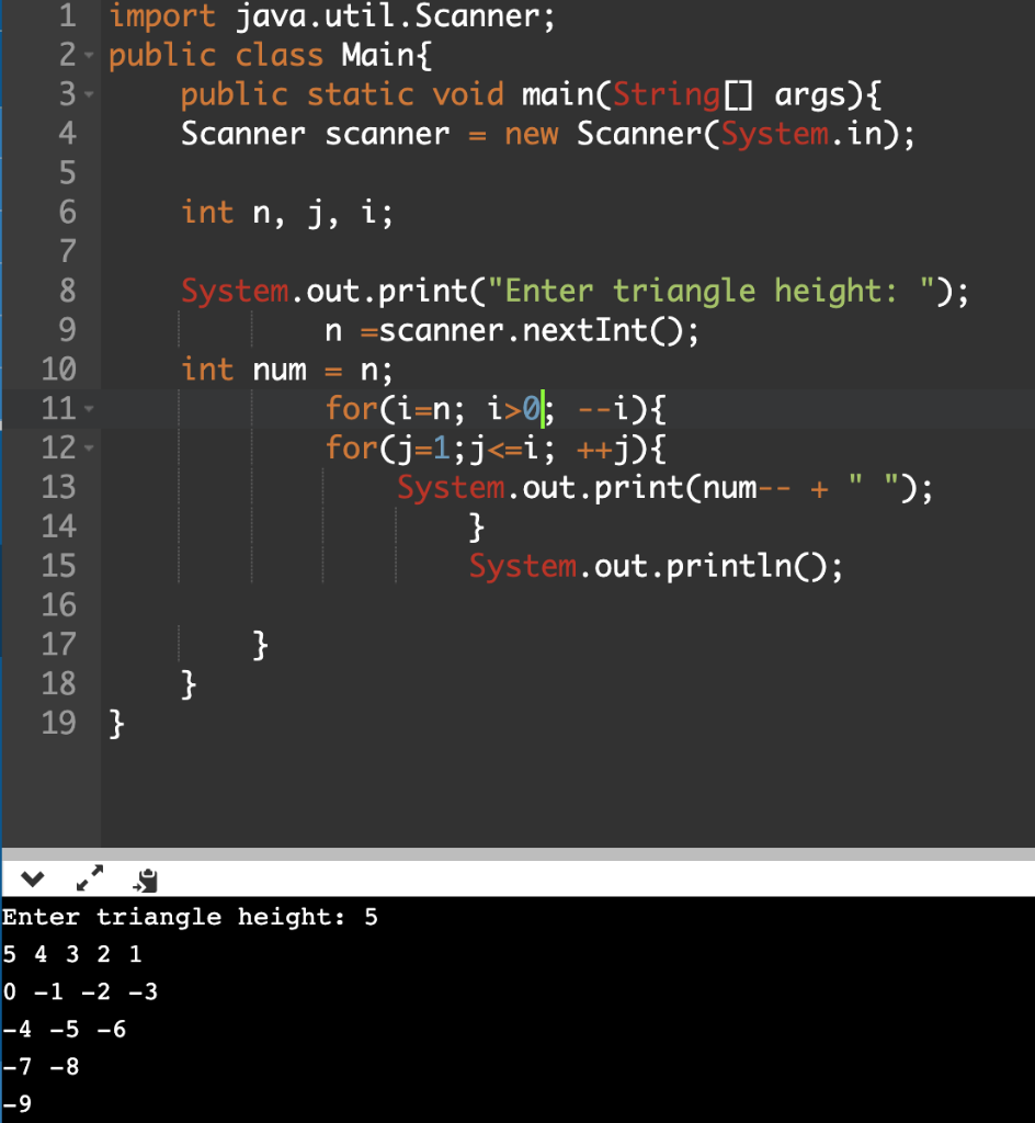 Solved My code not working. The question wants the user to | Chegg.com