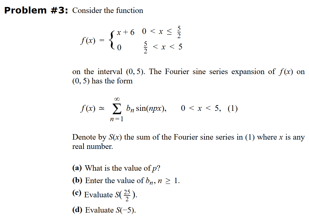 Solved Problem #3: Consider the | Chegg.com