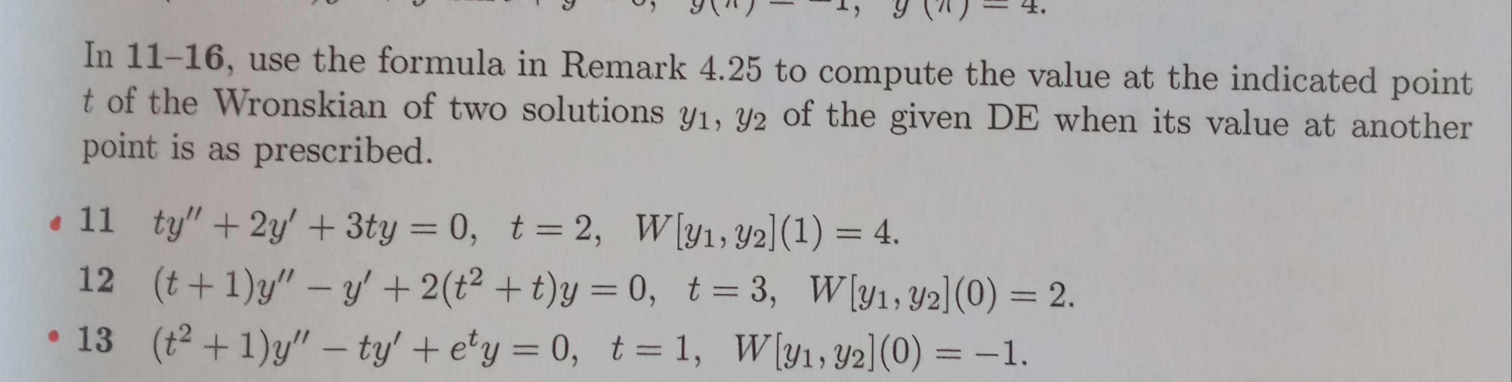 Solved In 11-16, use the formula in Remark 4.25 to compute | Chegg.com