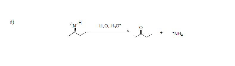 Solved d) H2O, Hot NHA 3. Provide a step-by-step mechanism | Chegg.com