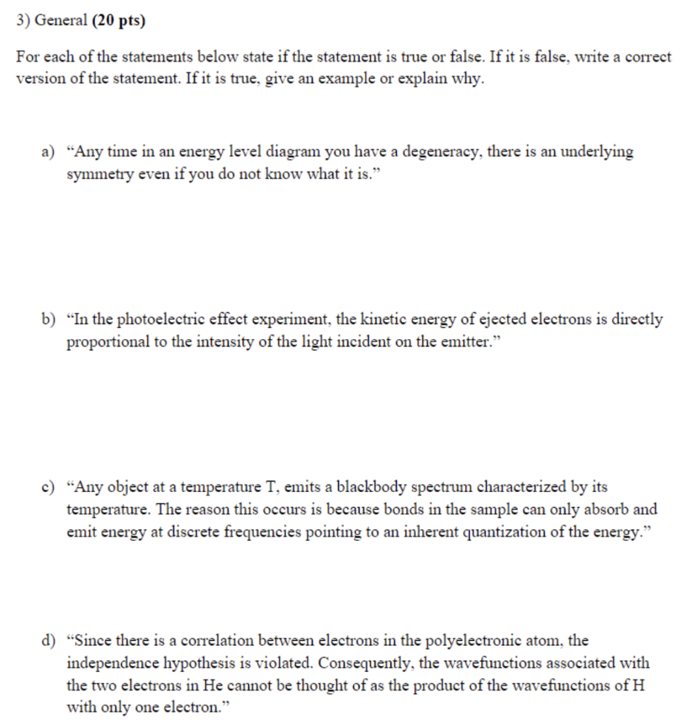 Tell if statements are true or false. If false | Chegg.com