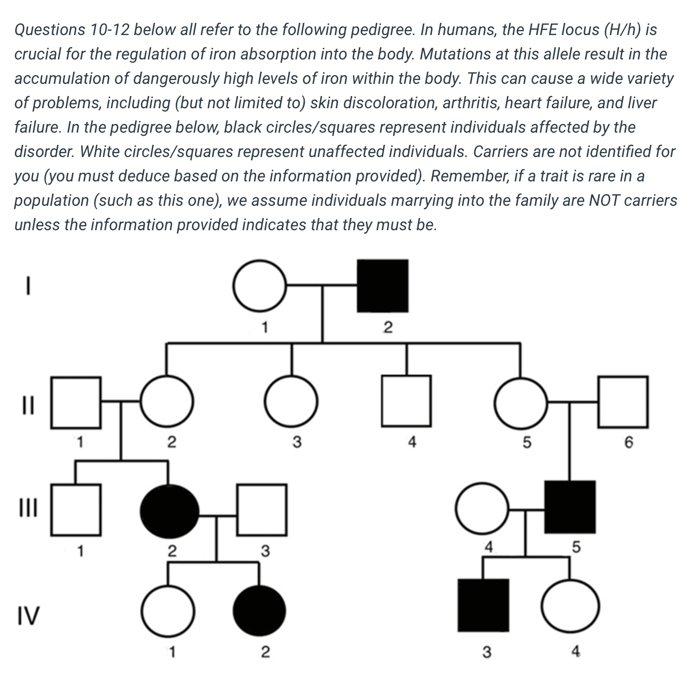 Solved Questions 10-12 ﻿below all refer to the following | Chegg.com