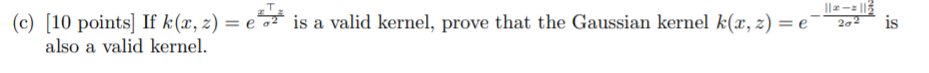 Solved In This Problem We Consider Constructing New Kernels 4758