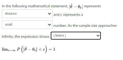 Solved In the following mathematical statement, lô - | Chegg.com