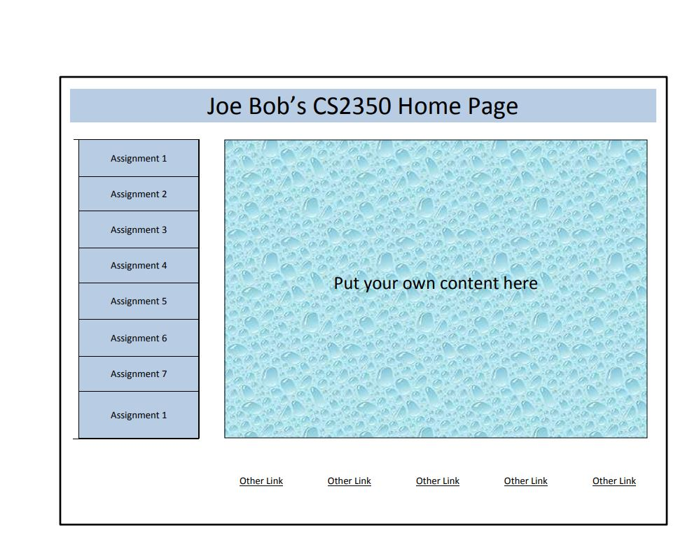 Solved :javascript Usage: Use CSS to create a two column | Chegg.com