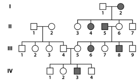 Solved The pedigree shown is following a certain trait that | Chegg.com