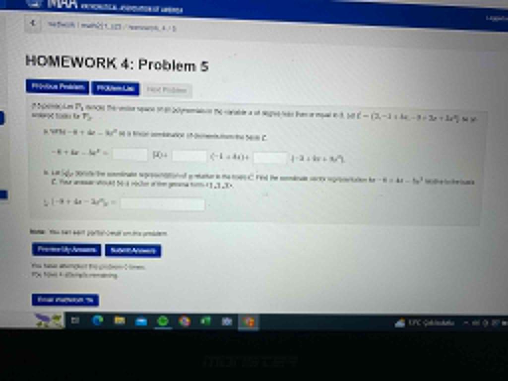 Homework 4 Prollem 5 K 4 4x 3 1 4ain Chegg