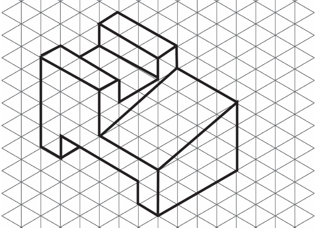 Solved Isometric & Multiview Sketching Sketch the following | Chegg.com