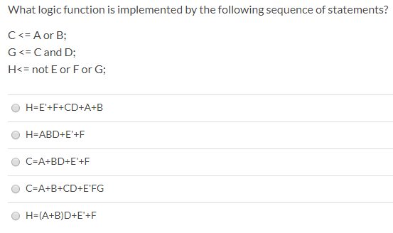 Solved What logic function is implemented by the following | Chegg.com