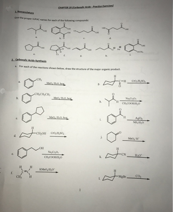 Solved Give the proper IUPAC names for each of the following | Chegg.com
