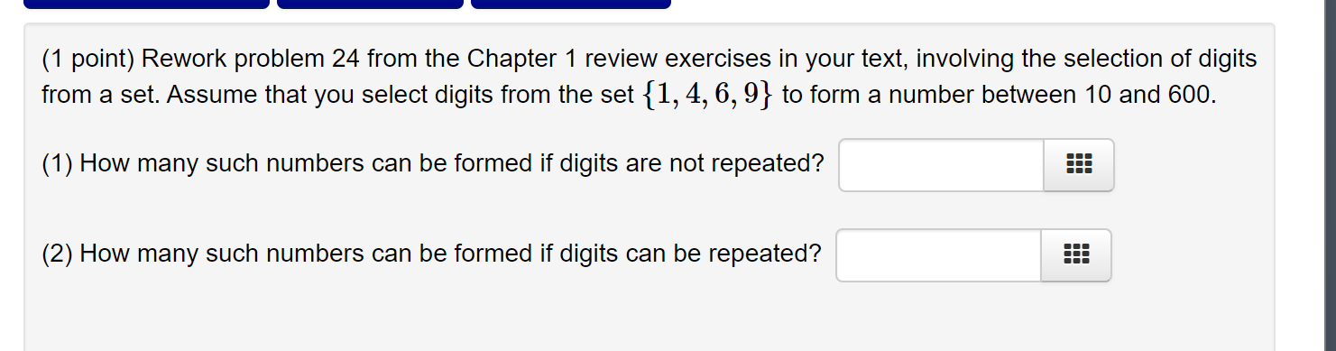 Solved (1 point) Rework problem 24 from the Chapter 1 review | Chegg.com