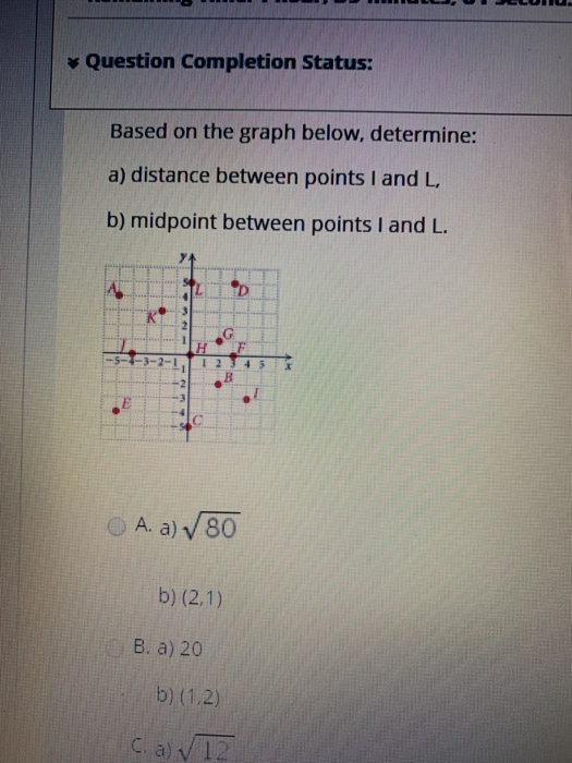 Solved Question Completion Status: Based on the graph below, | Chegg.com