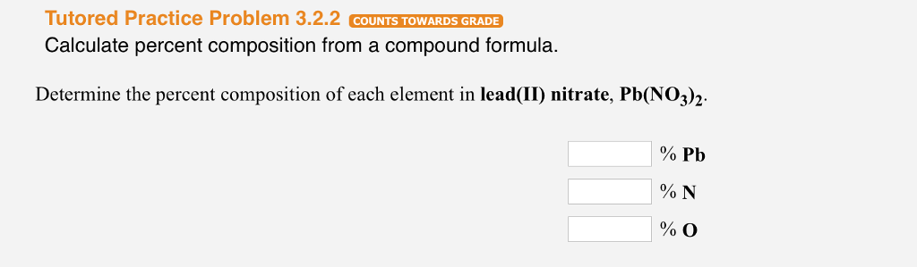 Solved Tutored Practice Problem 3.2.2 COUNTS TOWARDS GRADE | Chegg.com