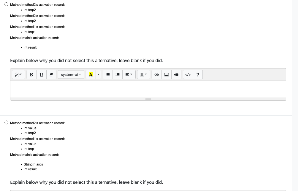 Solved Consider the following program: 1 public class | Chegg.com