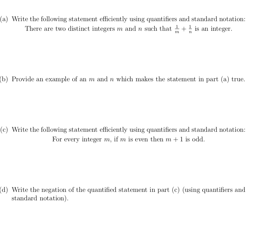 Solved (a) Write the following statement efficiently using | Chegg.com