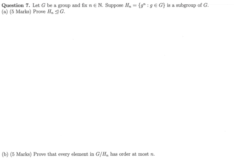 Solved Please include the definitions and theorems used, and | Chegg.com