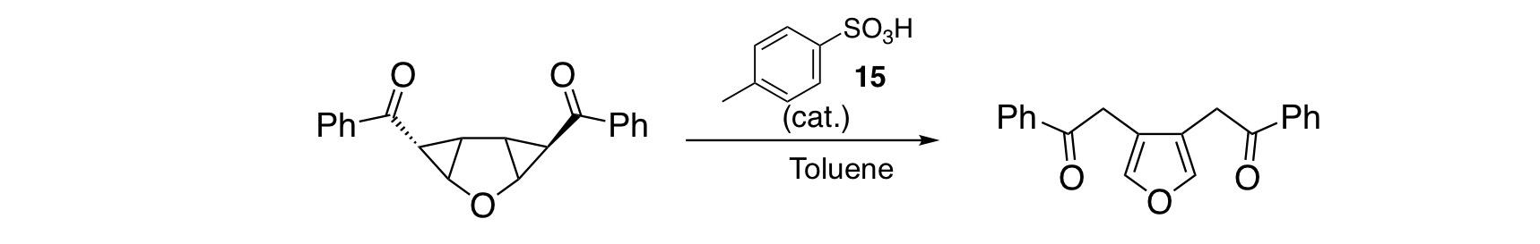 Solved SO3H 15 ( (cat.) Ph -Ph Ph. Ph Toluene SOH 15 | Chegg.com