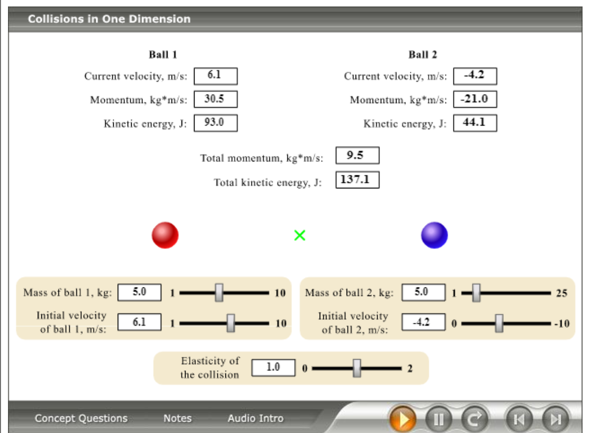 Solved Collisions in One DimensionMultiple-Concept Example 7 | Chegg.com