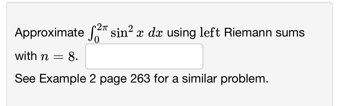 Solved Approximate ∫13(4−x)dx using left Riemann sums with | Chegg.com