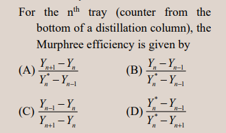 Solved (A) + For the nth tray (counter from the bottom of a | Chegg.com