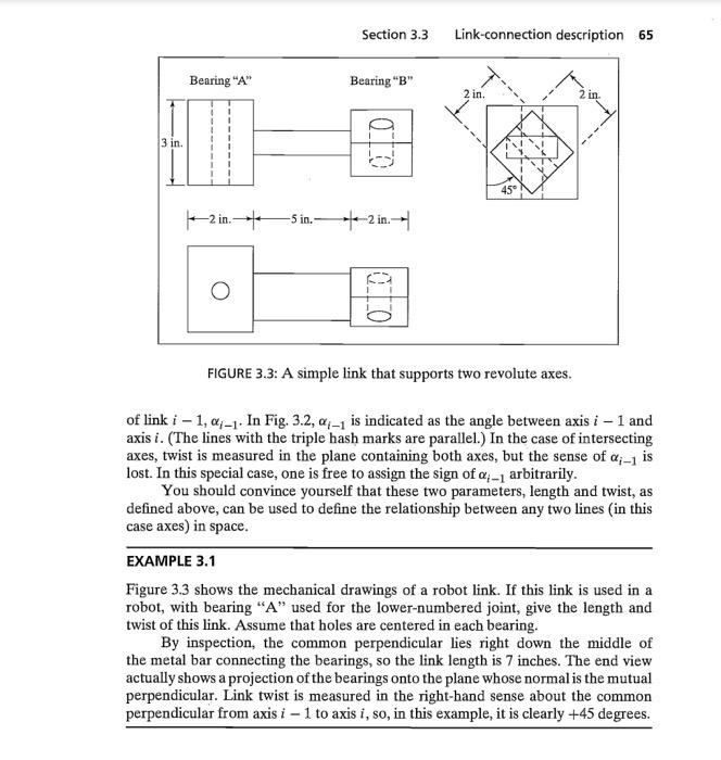 Section 3.3 Link-connection description 65 FIGURE | Chegg.com