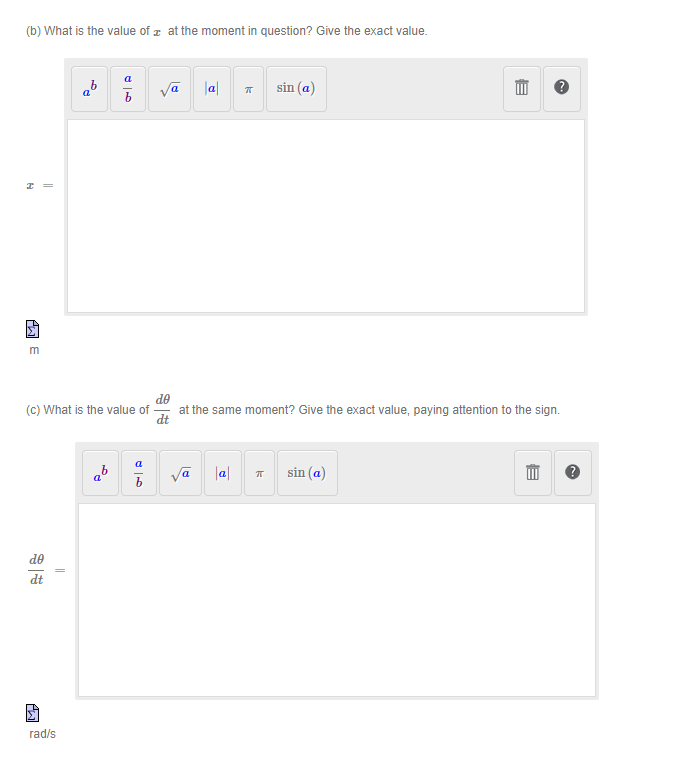 Solved A kite glides horizontally at an altitude of 20 m | Chegg.com