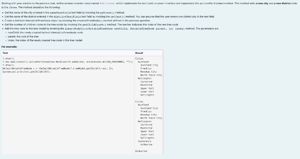 Solved How Can I Create A Defaultmutabletreenode Object By