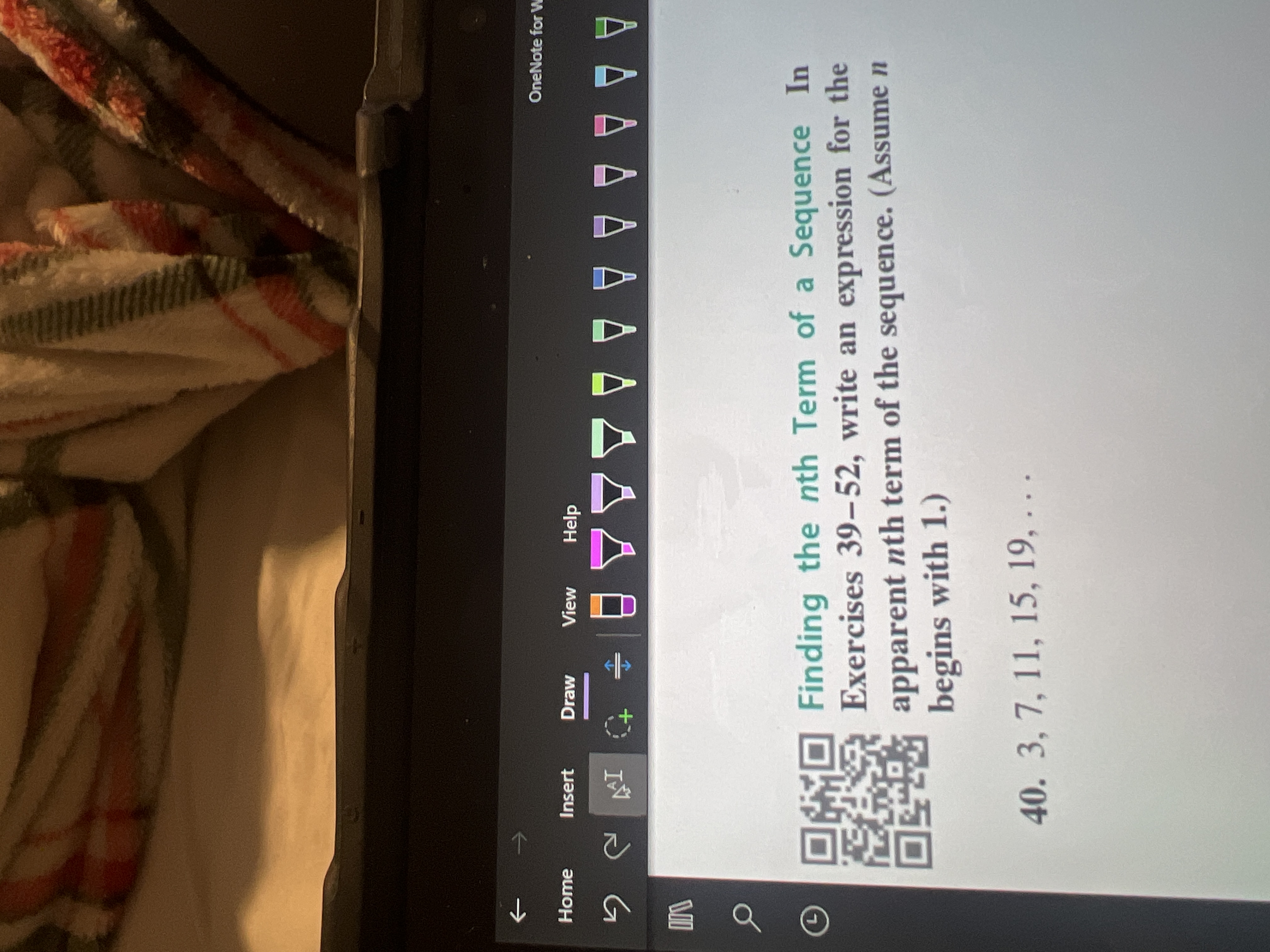 Solved Finding the nth Term of a Sequence InExercises 39-52, | Chegg.com