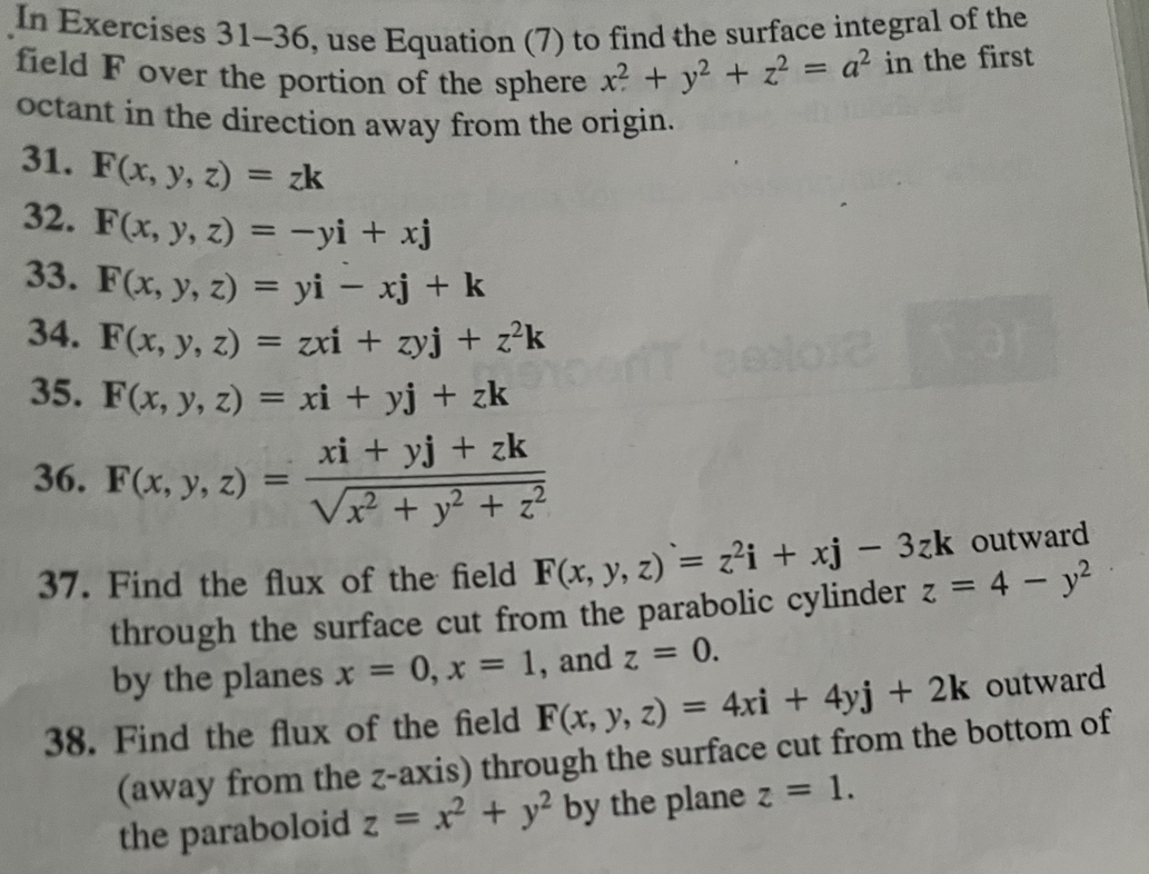 Solved #36,#38 using the gradient theorem (Gradient of a | Chegg.com