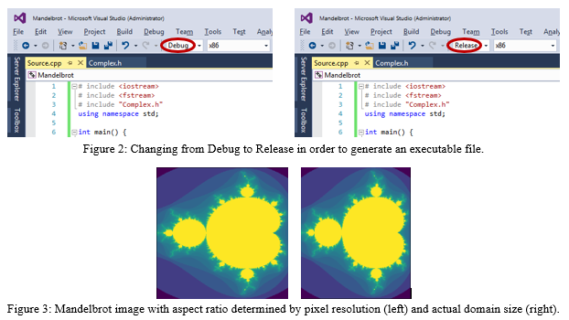 Displaying Fractals from the Mandelbrot | Chegg.com