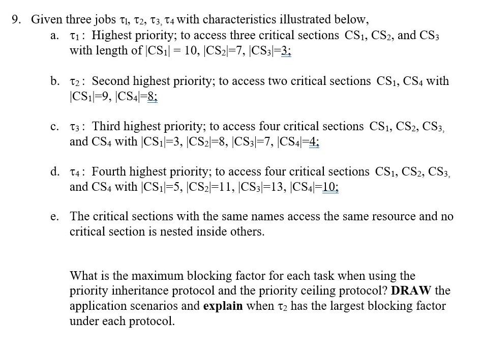 What is the maximum blocking factor for each task | Chegg.com
