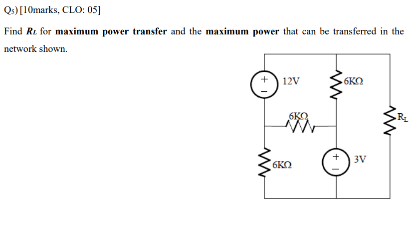 Solved Q3) [10 marks, CLO: 05] Find Io in the network shown | Chegg.com