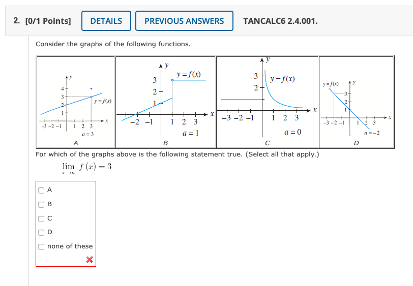 Solved 2. [0/1 Points) DETAILS PREVIOUS ANSWERS TANCALC6 | Chegg.com