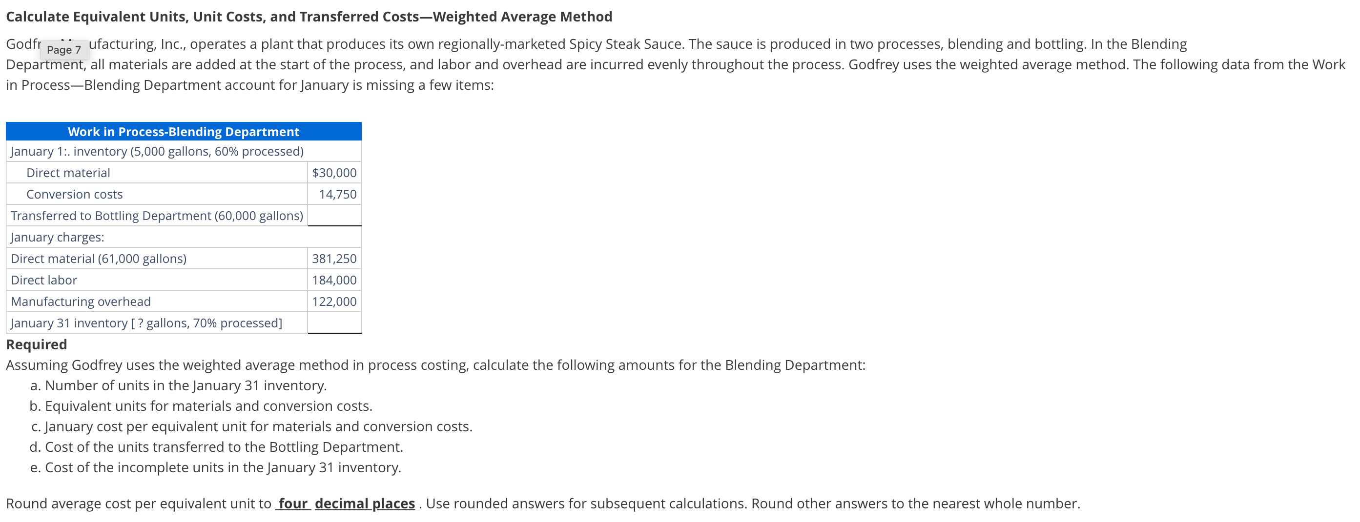 Solved Calculate Equivalent Units, Unit Costs, and | Chegg.com