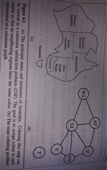 Solved the AC-3 algorithm to show that are consistency can | Chegg.com