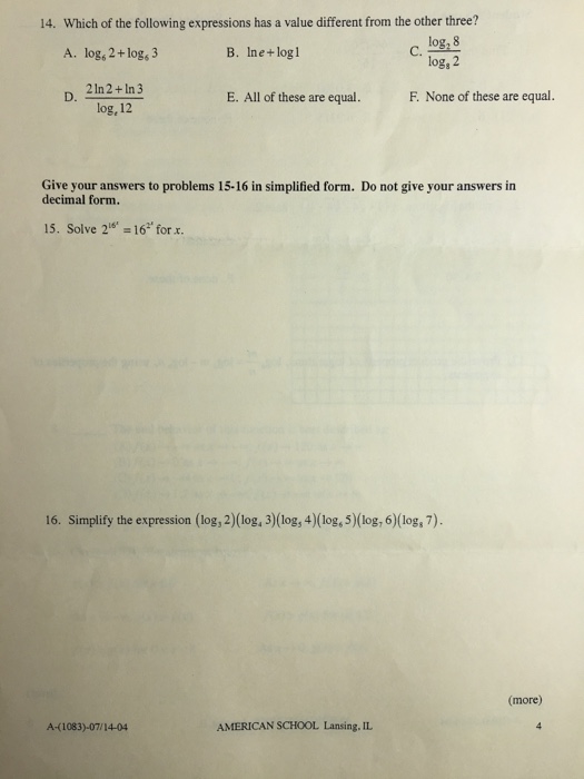 Solved Which of the following expressions has a value | Chegg.com