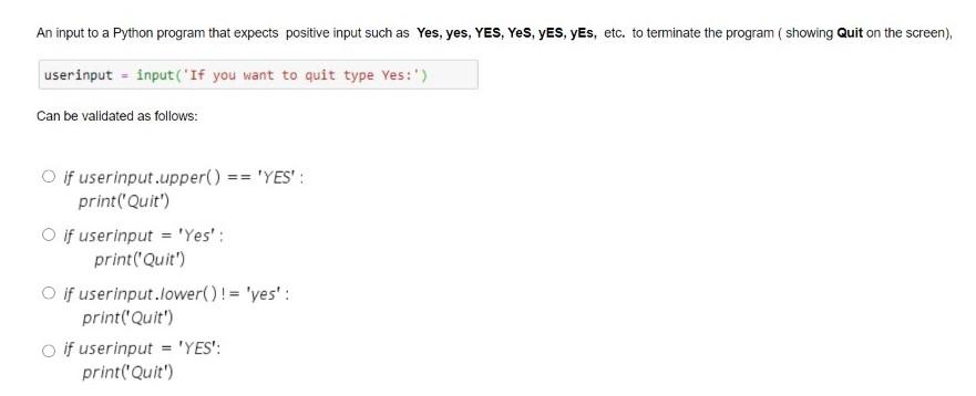 Solved What is the output of the following Python code | Chegg.com