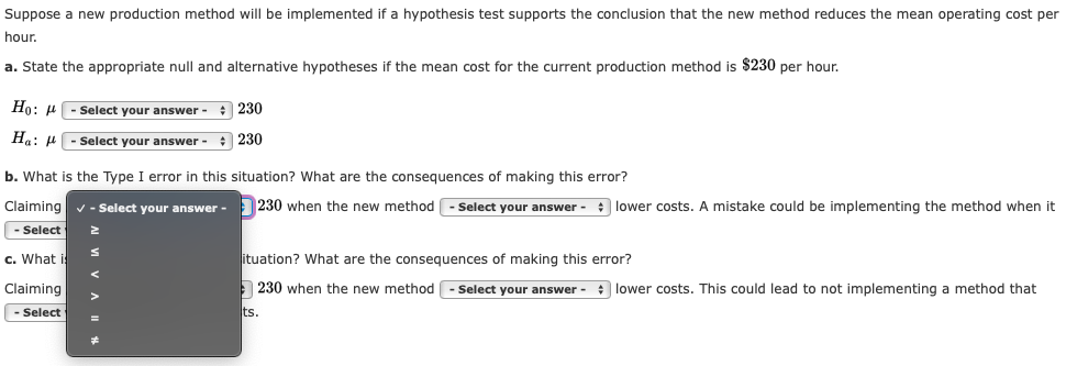 Solved Suppose a new production method will be implemented | Chegg.com