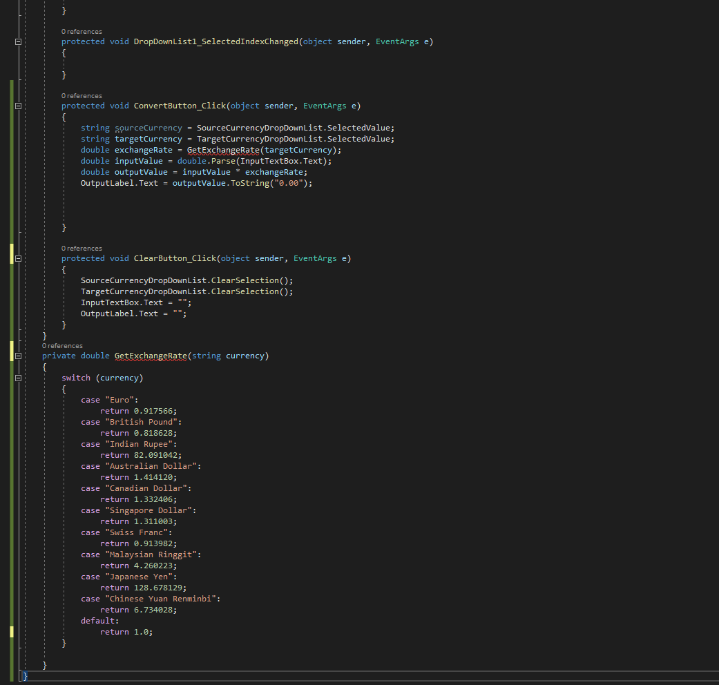 Solved I need help with trouble shooting this currency | Chegg.com
