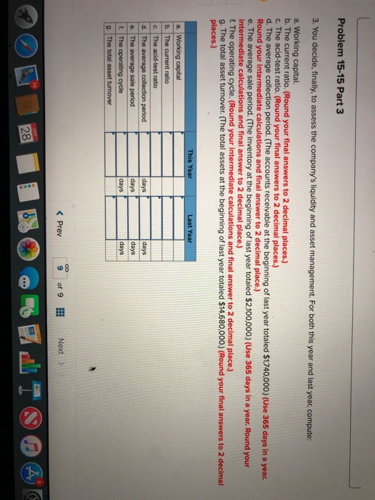 Solved Help Save & You have just been hired as a financial | Chegg.com