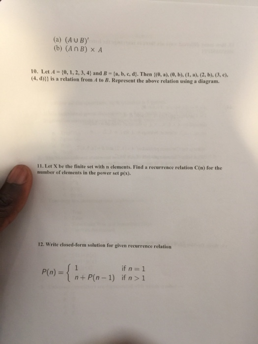 Solved Please answer all the questions, each question is 5 | Chegg.com