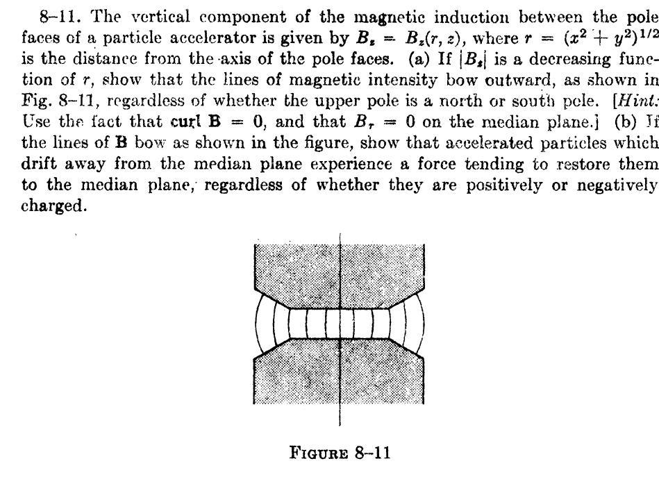 Solved 8-11. The vertical component of the magnetic | Chegg.com