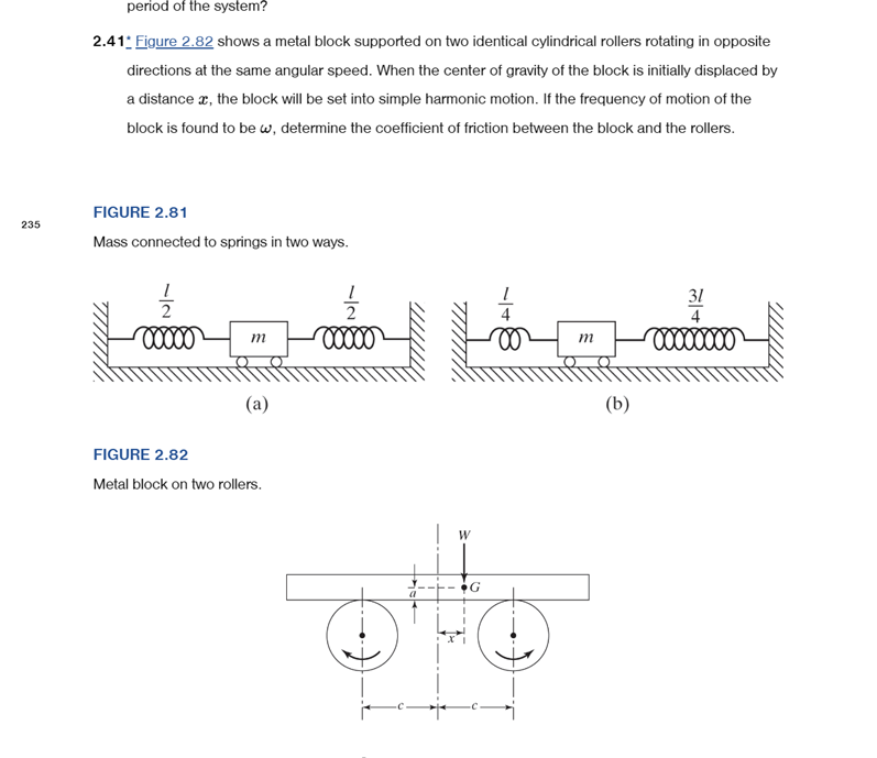 Solved For each problem:Draw the FBDDetermine the | Chegg.com