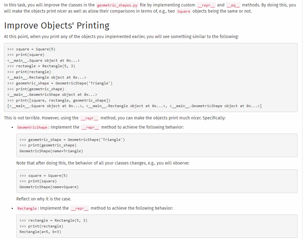 Solved Task1,2,3 works are provided. Please provide python | Chegg.com