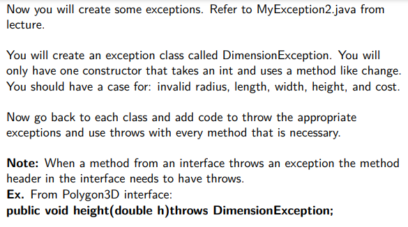 Solved Nrite the following 5 interfaces: Shape + getSides() | Chegg.com