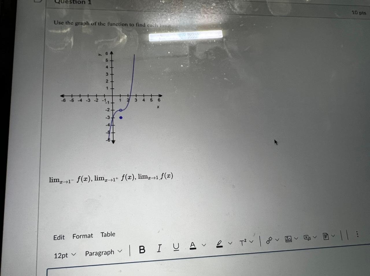 Solved Use the graph of the function to find each limit. | Chegg.com