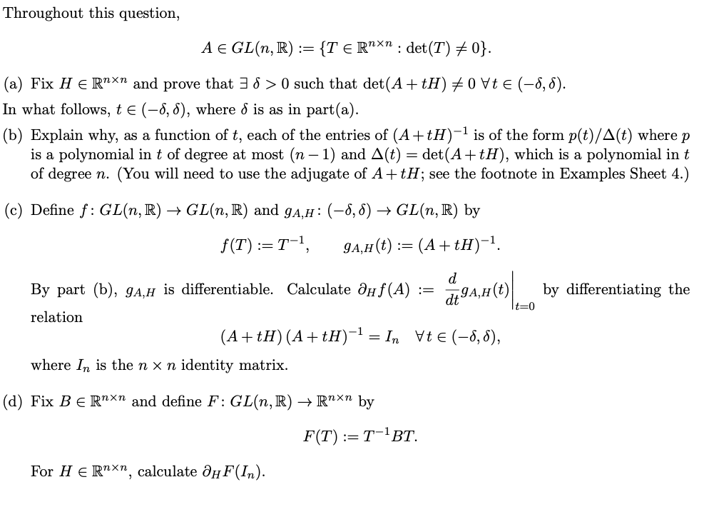 Throughout this question, | Chegg.com