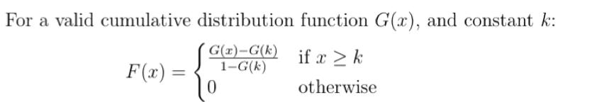 Solved Show F(x) is a valid cumulative distribution | Chegg.com