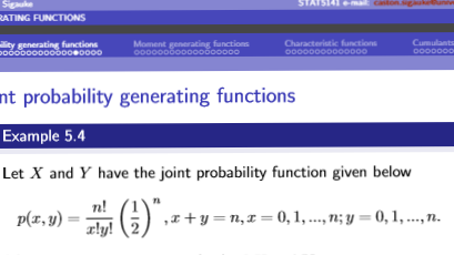 by using probability generating function theory Find | Chegg.com