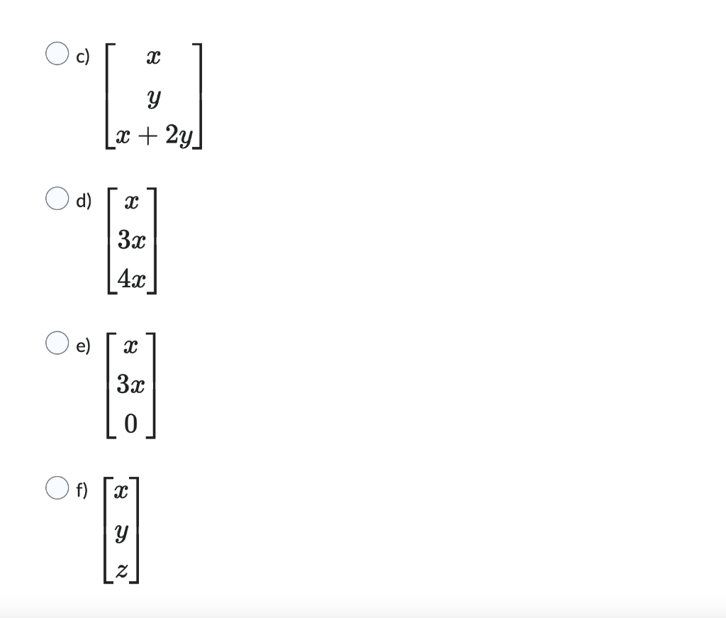 Solved Which of the following general forms of the span of a | Chegg.com